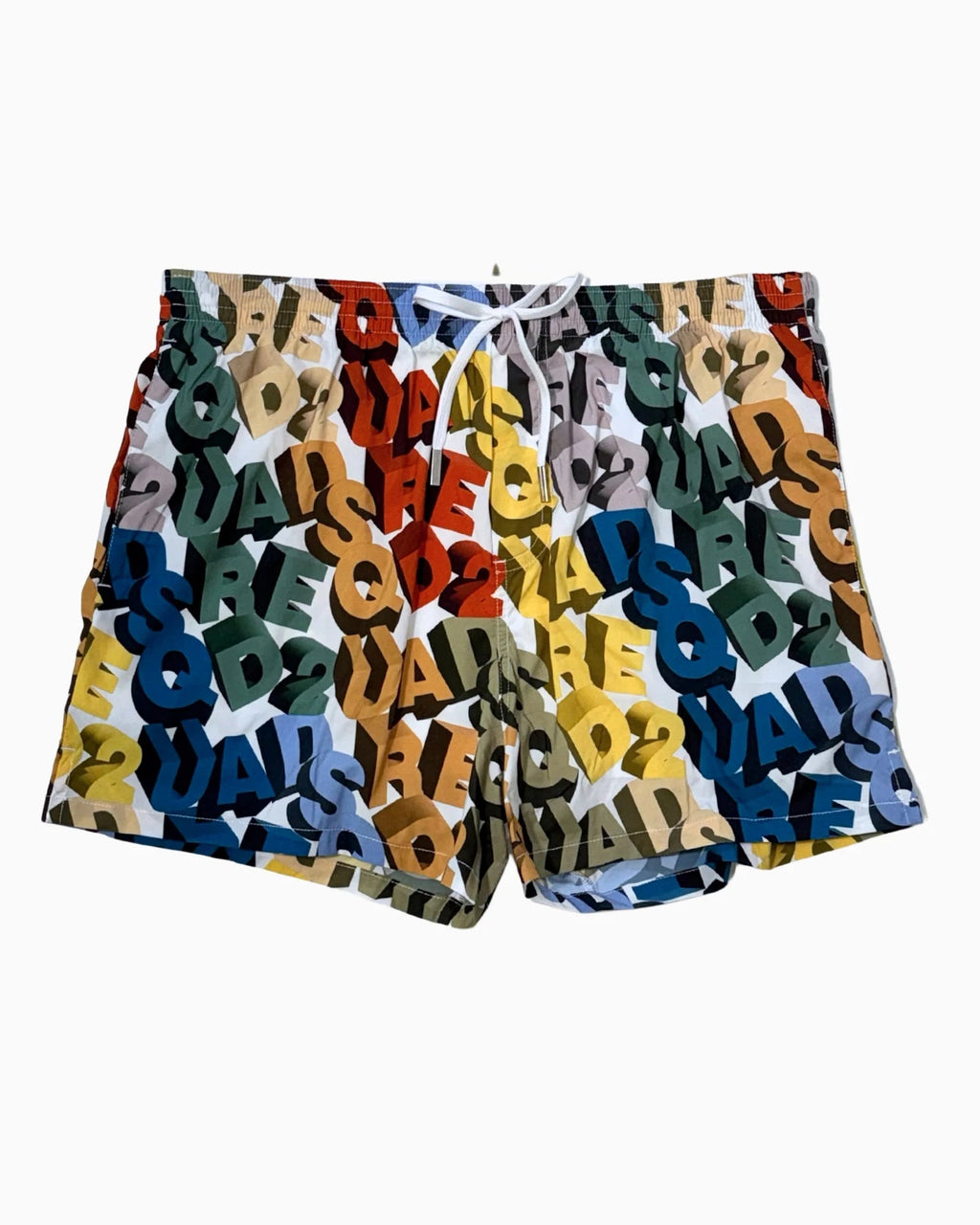 Costume DSQUARED2 Allover Logo Midi Swim Boxer – Moda & Modi Luxury